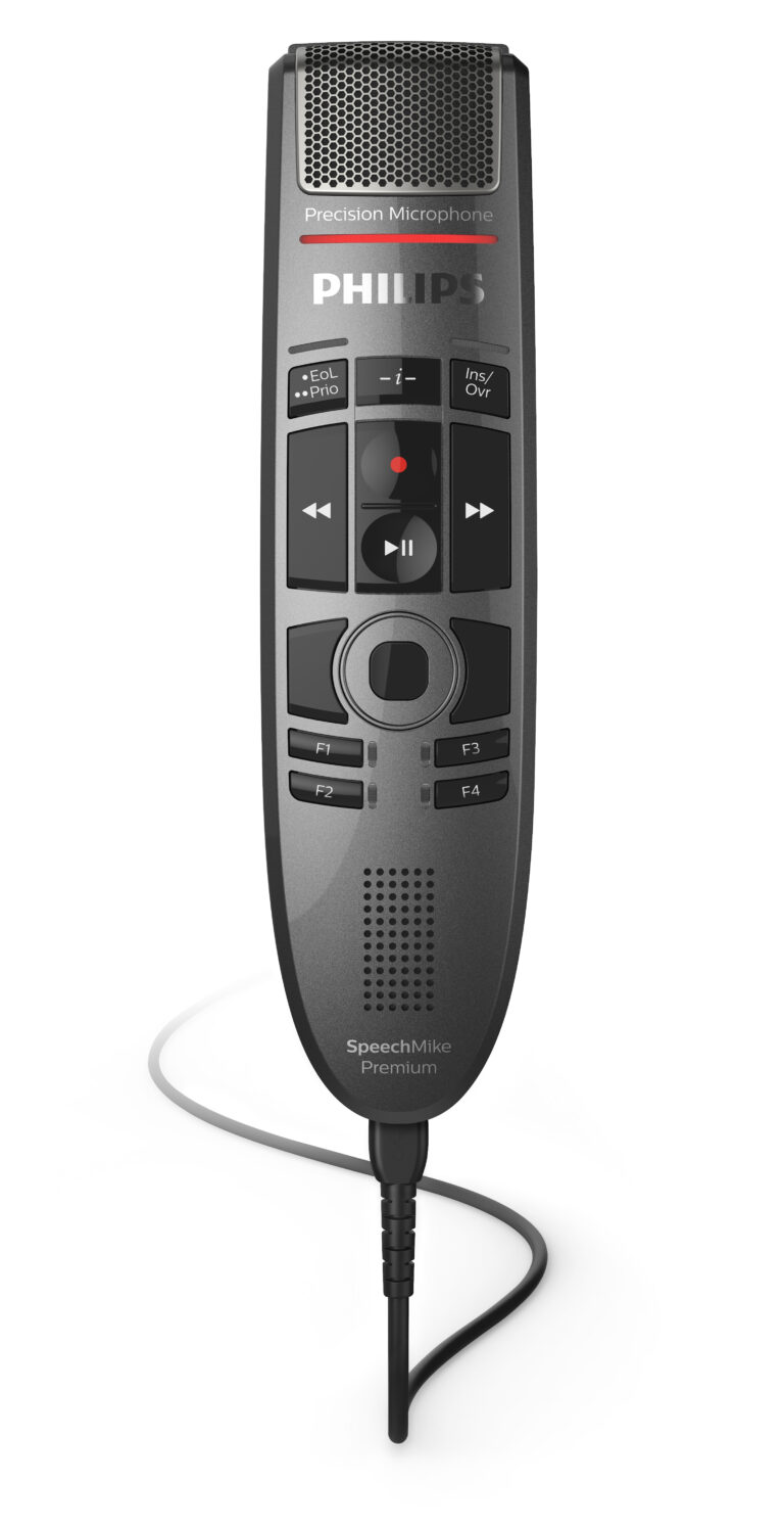 Philips SpeechMike Premium 3700 Dictation Microphone | Voice Power NZ Ltd
